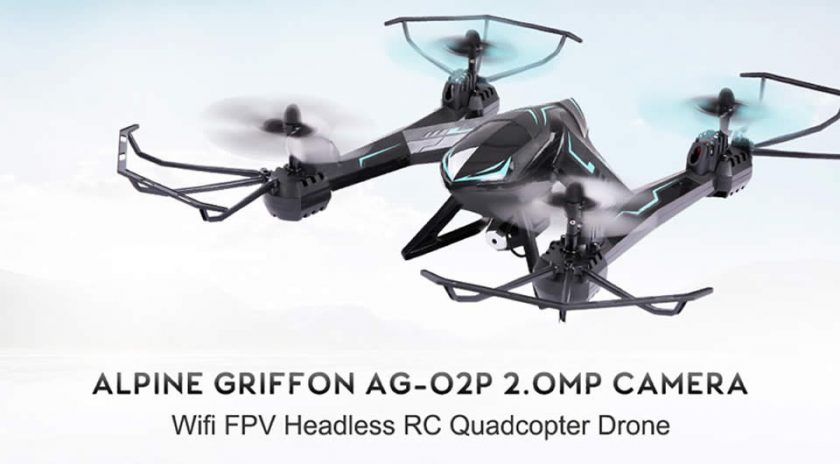Alpine Griffon AG-02P RC Quadcopter Sale,Specs,Price - RCDroneSky
