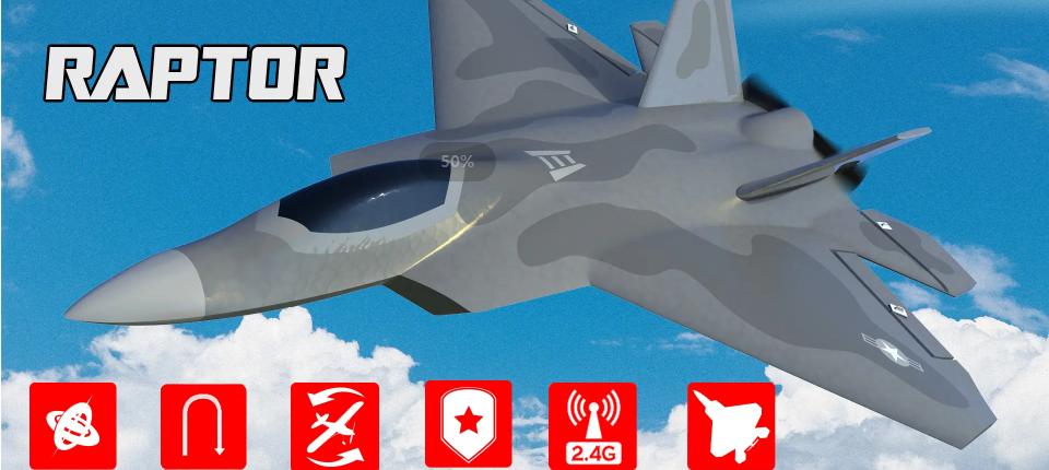 Eachine Mini F22 Raptor EPP 260mm Wingspan RC Airplane Sale,Specs,Price ...