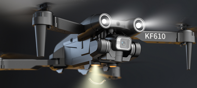 KFPLAN KF610 WIFI FPV with 4K Dual RC Drone Quadcopter Sale,Specs,Price ...