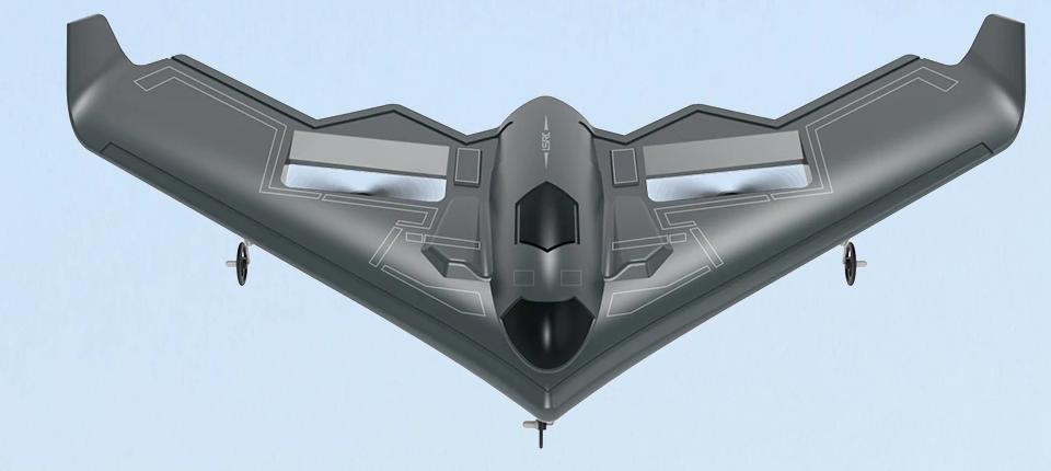 LSRC B2 Stealth Fighter Plane 335mm Wingspan RC Aircraft Airplane Sale ...