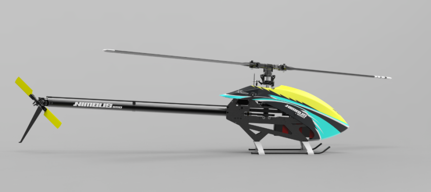 XLPOWER XL55 Nimbus 550 3D Flying Electric RC Helicopter Sale,Specs ...