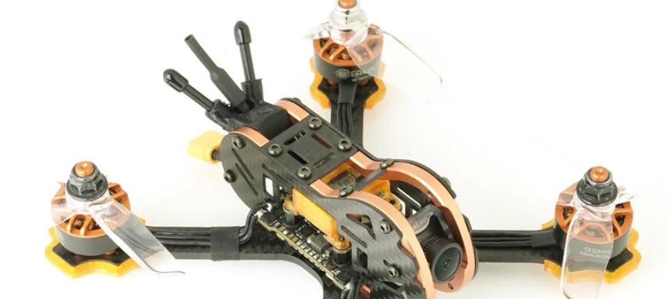 Eachine Tyro79 Pro DIY 140mm F4 AIO 35A ESC 4S 3 Inch FPV Racing Drone ...