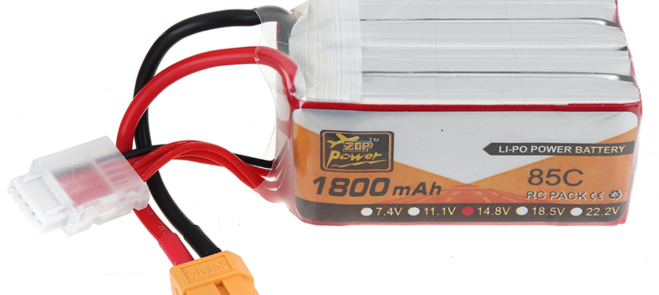 ZOP POWER 14.8V 1800mAh 85C 4S LiPo Battery Sale,Specs,Price - RCDroneSky