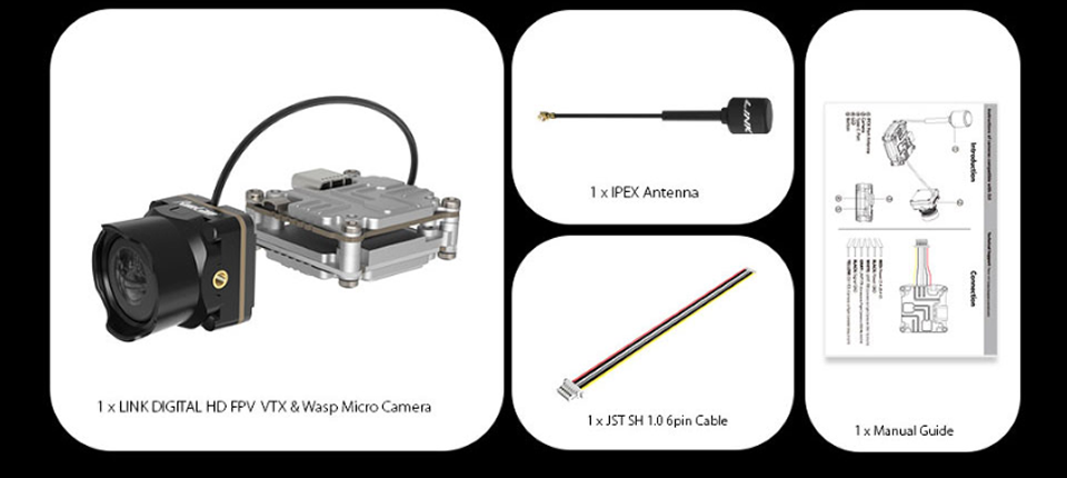 RunCam Link Wasp 5.8GHz HD Digital VTX Transmitter Sale,Specs,Price ...